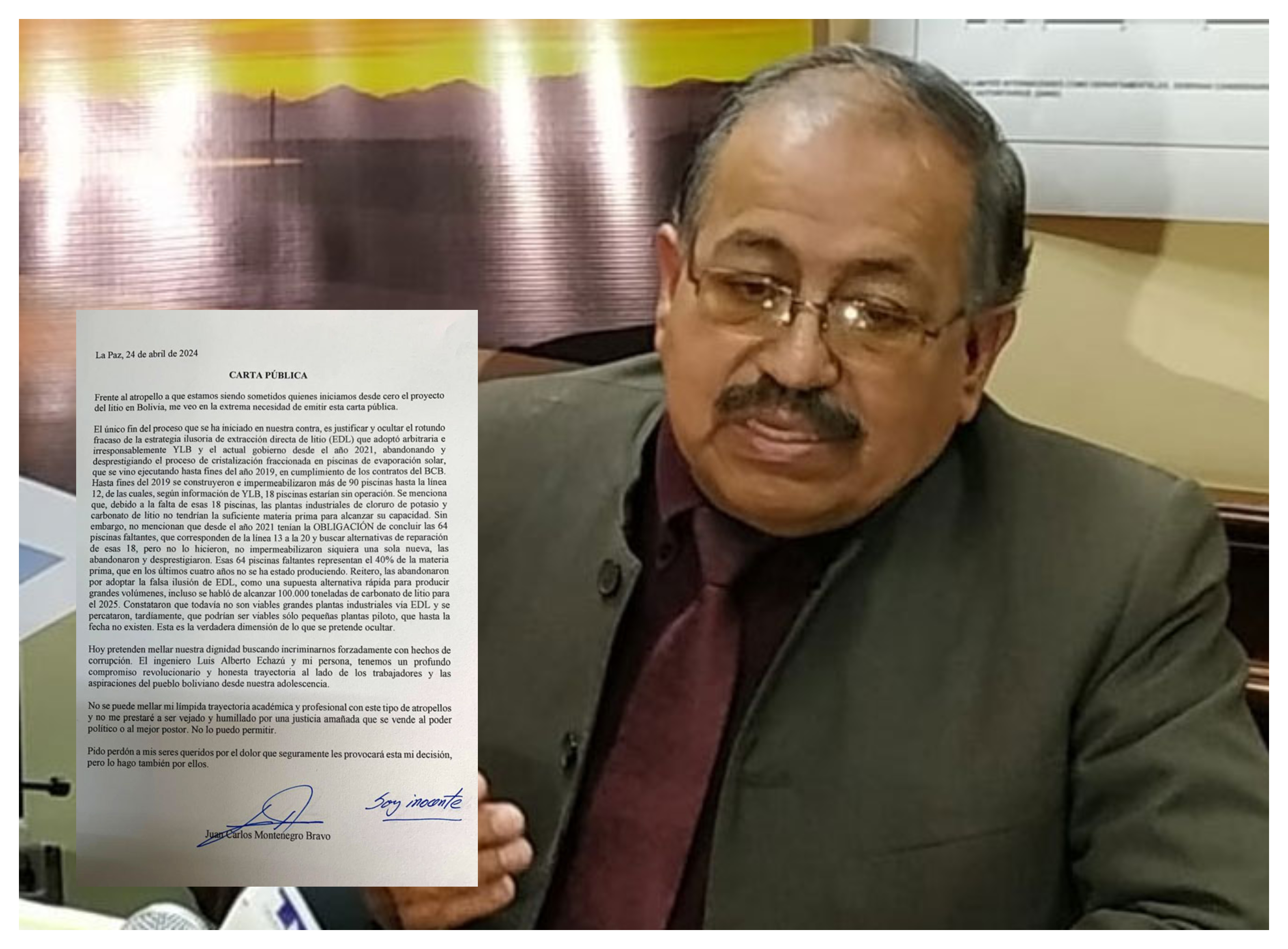 Abogada de Montenegro sobre la carta póstuma: “Nadie podría afirmar en ...