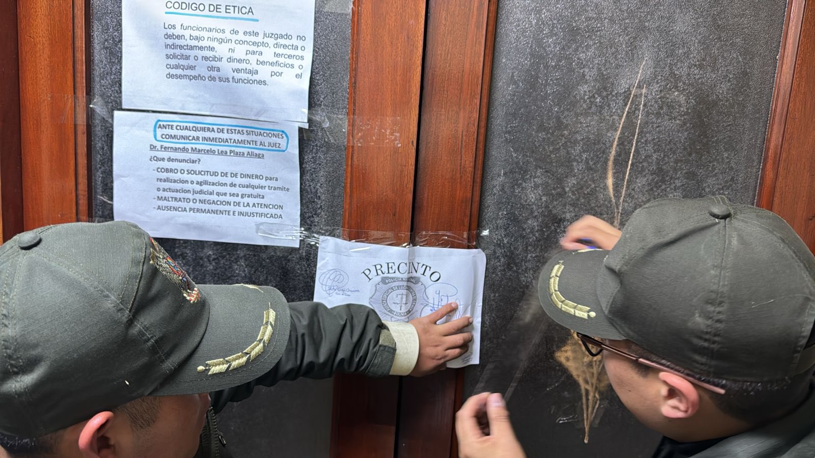 Juez de Coroico es aprehendido por tratar de destituir a una Magistrada ...